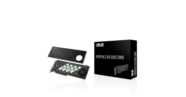 ASUS Hyper M.2 x16 Gen5 Card