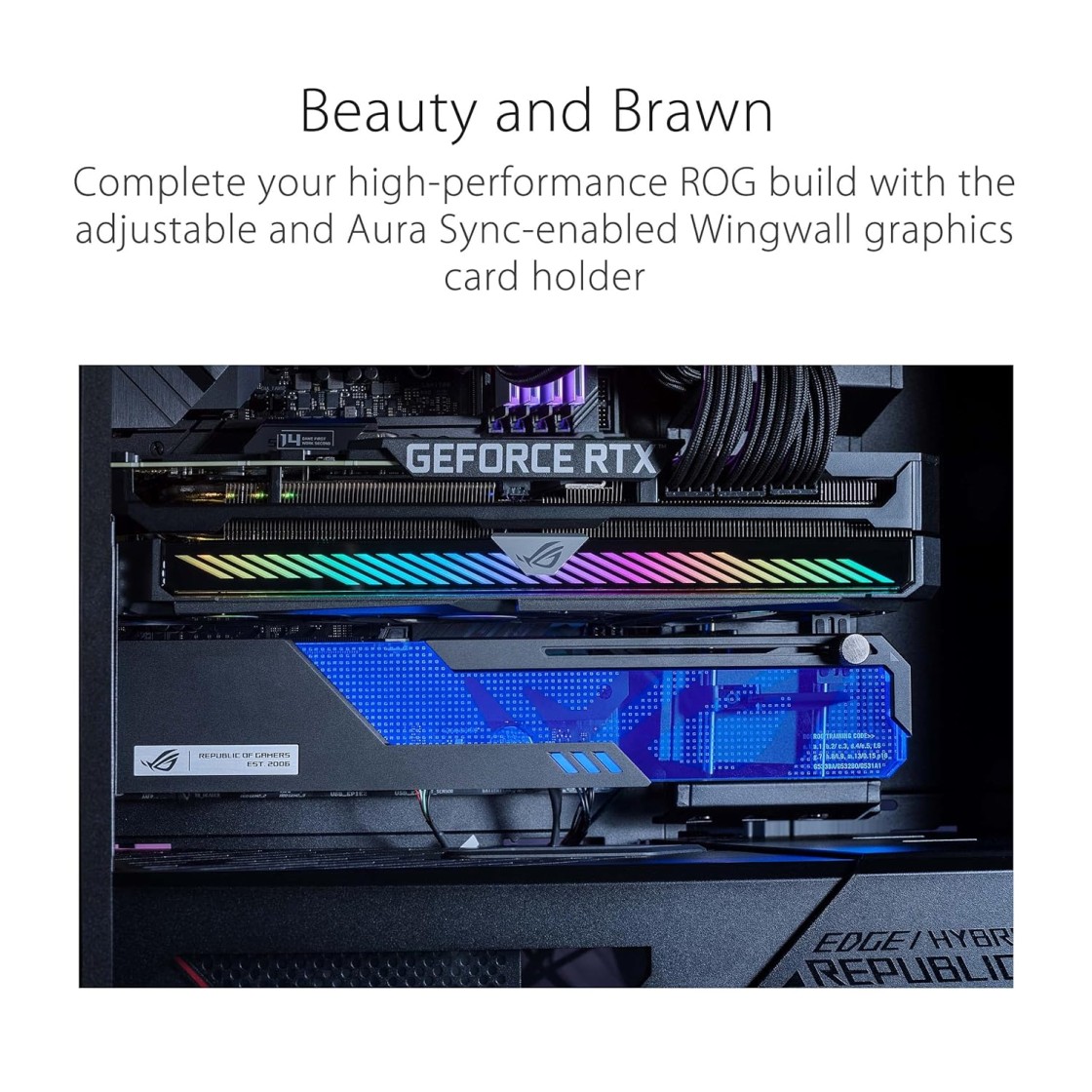 Asus ROG Wingwall Graphics Card Holder