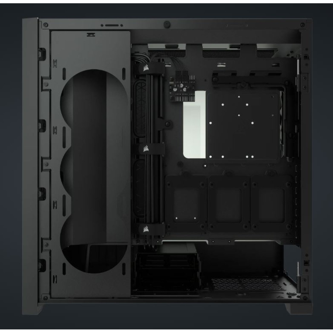Corsair 5000D Tempered Glass Mid-Tower ATX PC Case — Black