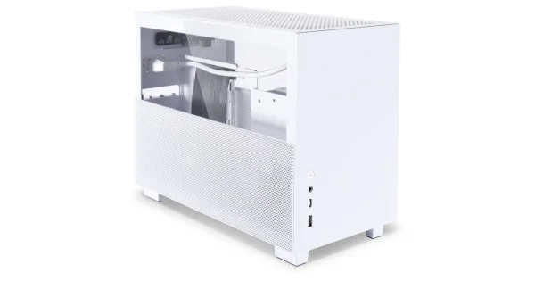 Lian Li Q58 Mini-ITX Case with PCIe 4.0 Riser Card (White)