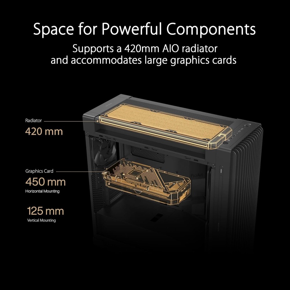 ASUS ProArt PA602 E-ATX computer case