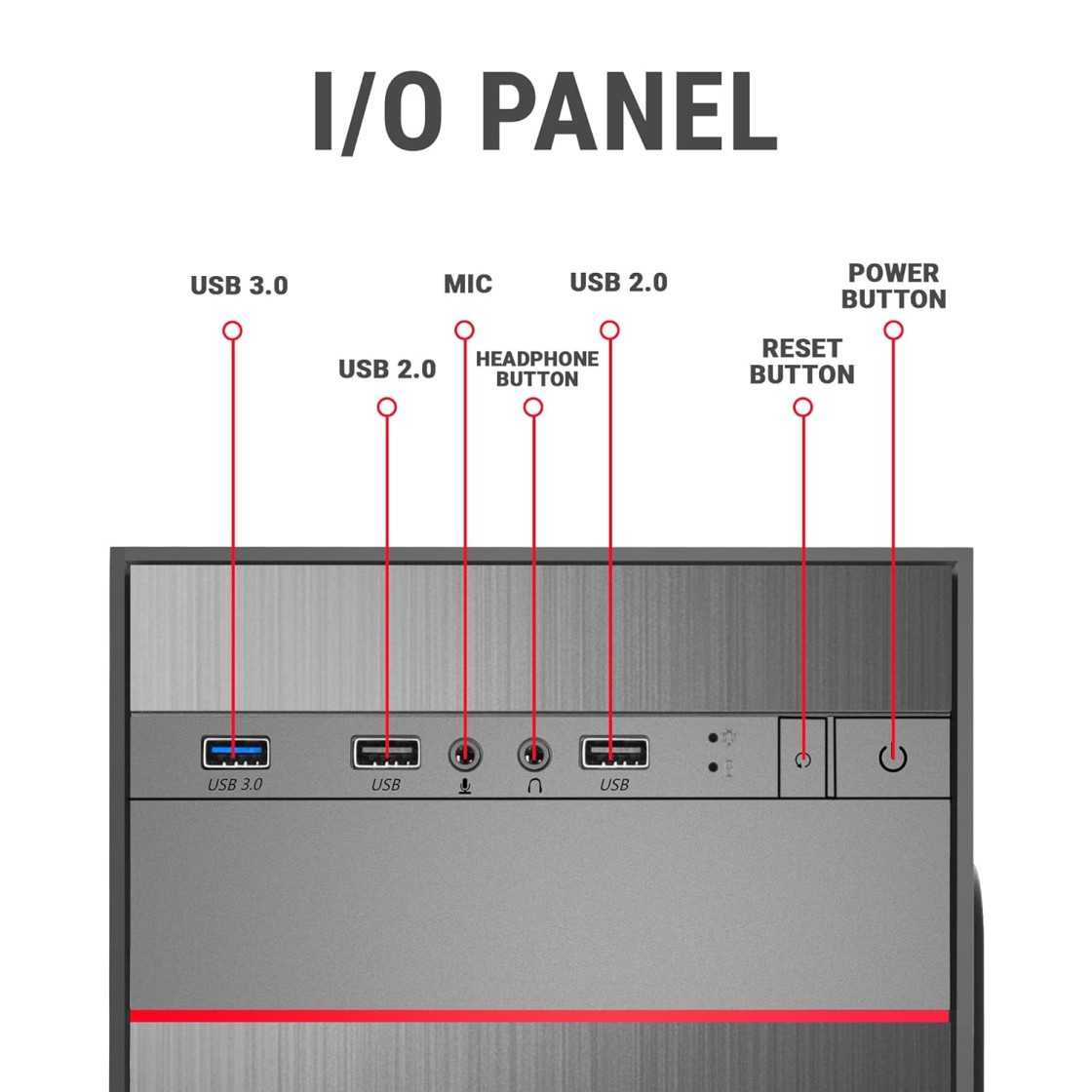 Ant Esports Si27 Mid-Tower Cabinet