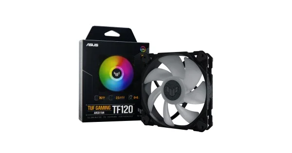 ASUS TUF Gaming TF120 ARGB chassis fan Single Pack