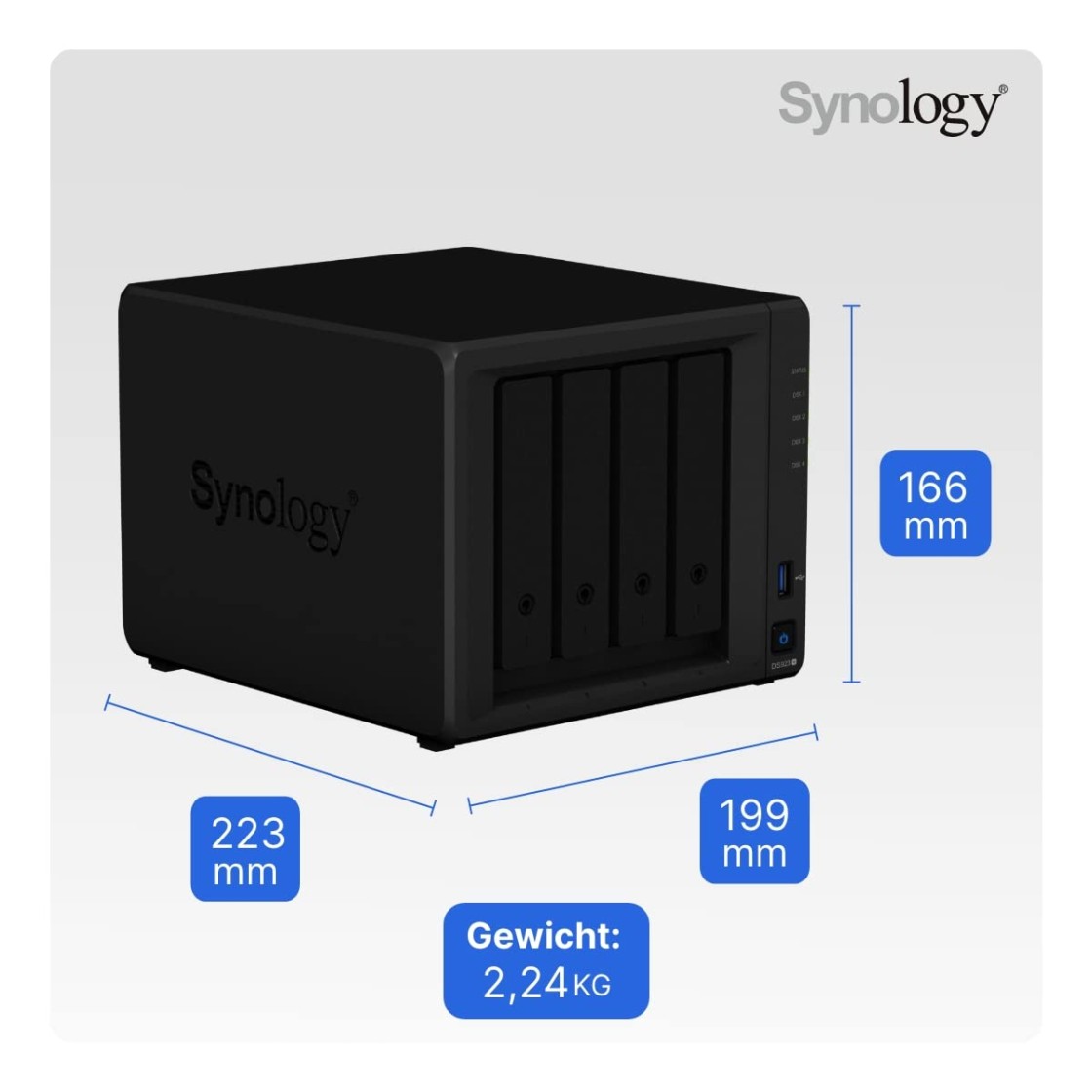 Synology DiskStation 4 Bay DS923+ Storage Drive