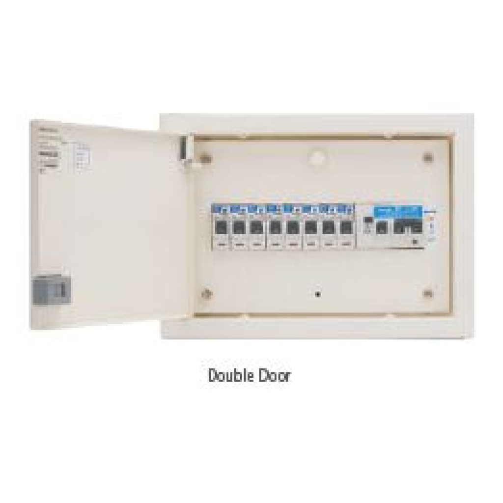 Landt Tipper 8 Way Double Door Phase Neutral Tpn Dbs