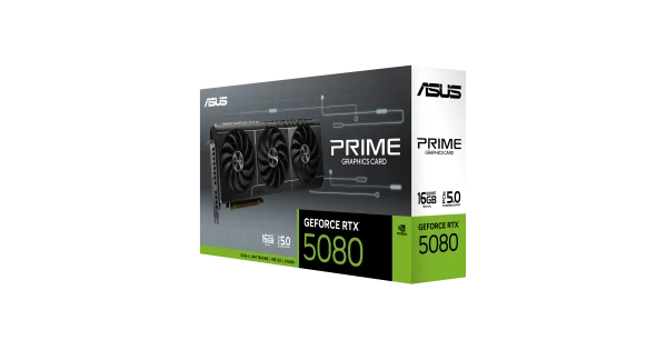 ASUS PRIME GeForce RTX 5080 16GB GDDR7 GPU