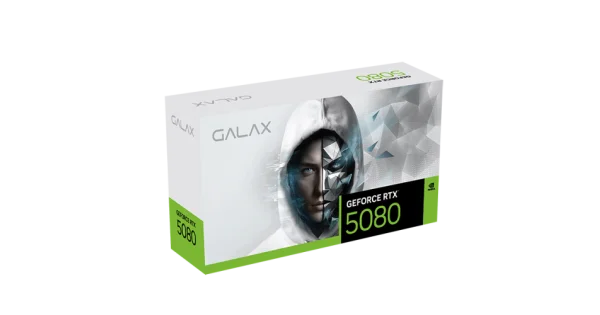 GALAX GeForce RTX 5080 1-Click OC White 16GB GDDR7 GPU