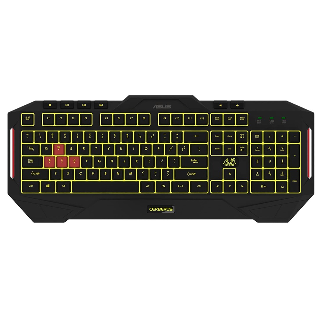 ASUS Cerberus MKII Wired Usb Keyboard
