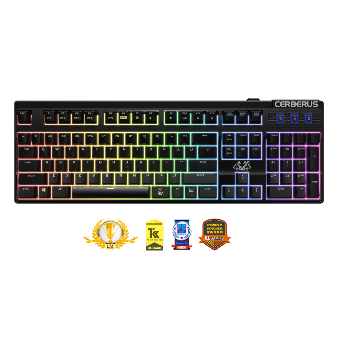 Buy ASUS Cerberus Mech RGB Brown Key gaming keyboard