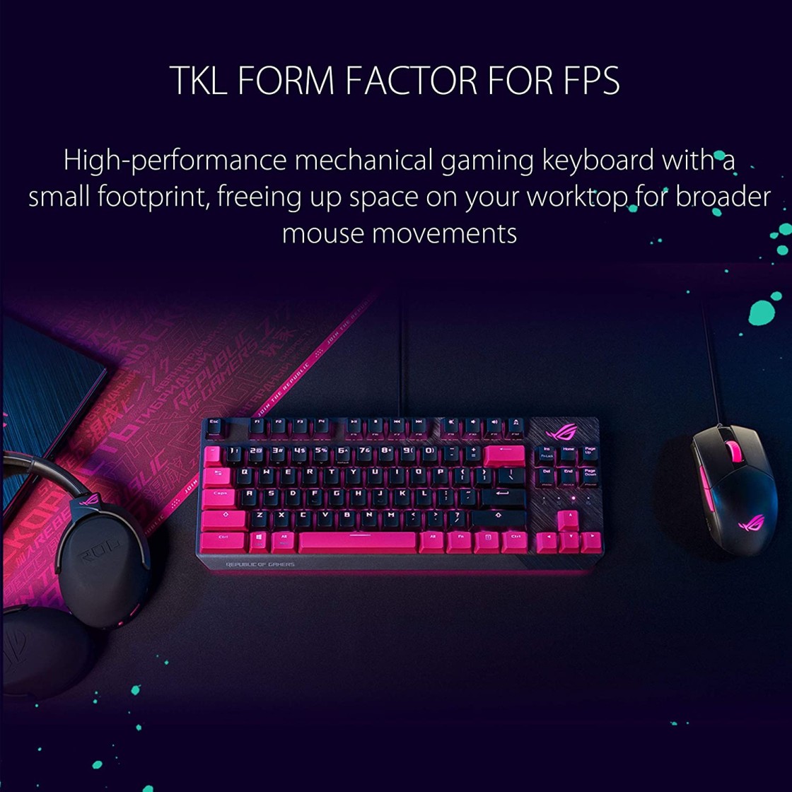 Buy ASUS Scope TKL E-Punk Mechanical Keyboard Red