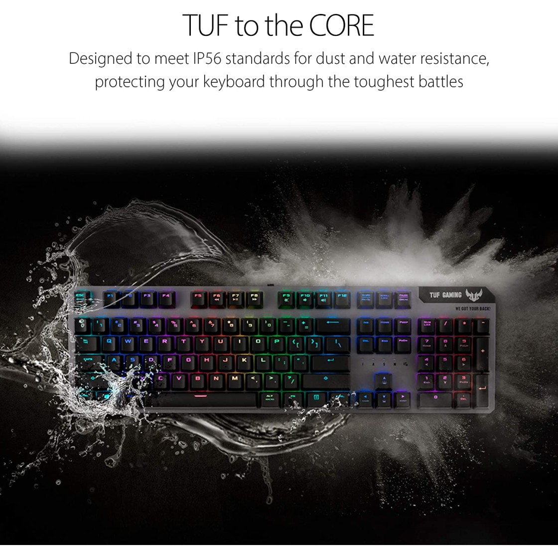 ASUS TUF Gaming K7 Tactile Optical-Mech Keyboard