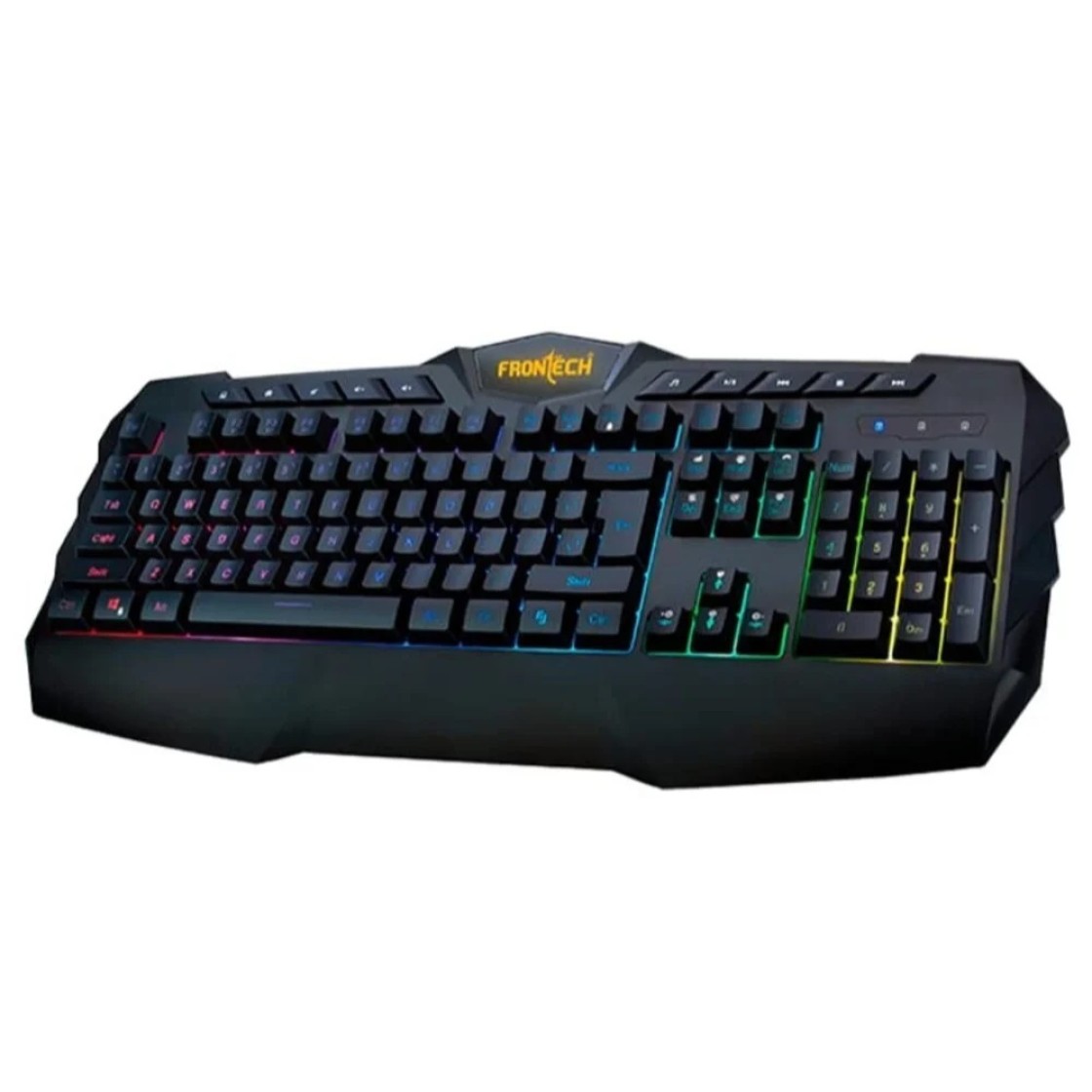 Frontech FT KB-0008 Wired USB Gaming Keyboard (Black)