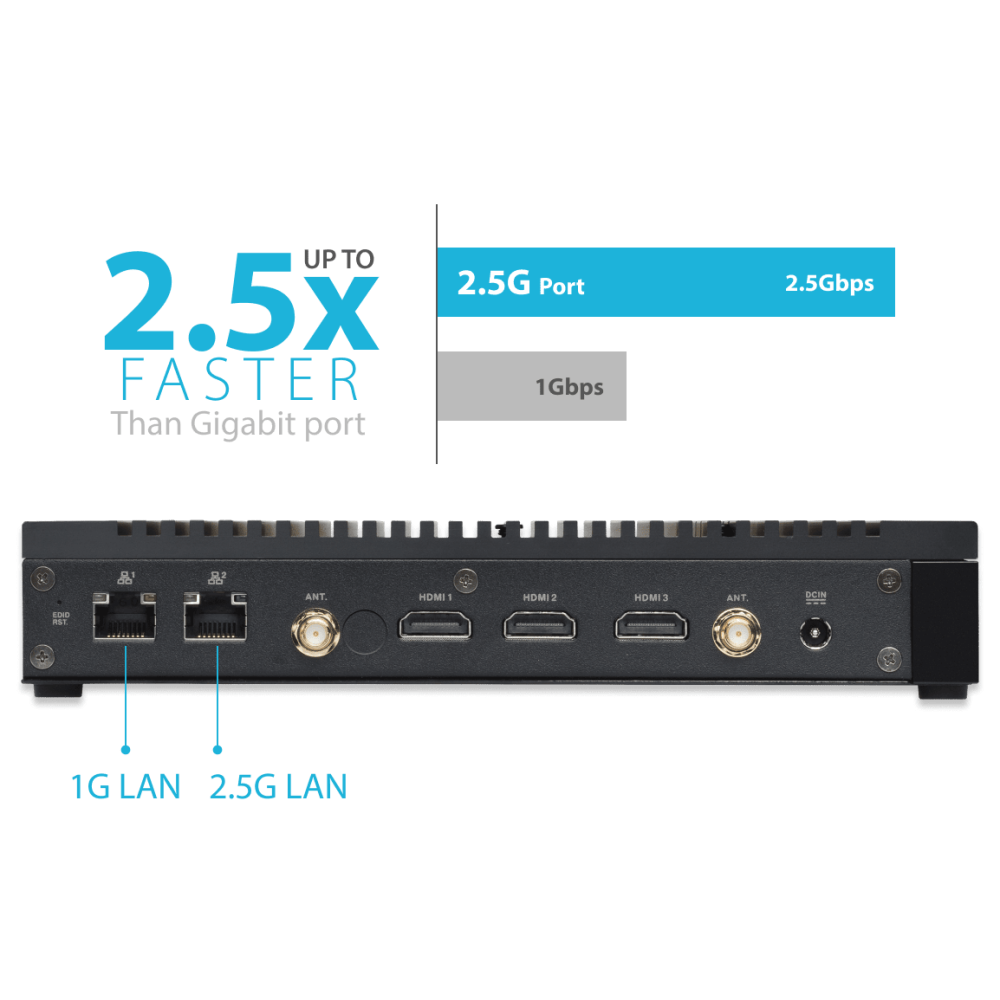 ASUS Ultraslim PL64 Barebone Mini PC Core i5 1235U