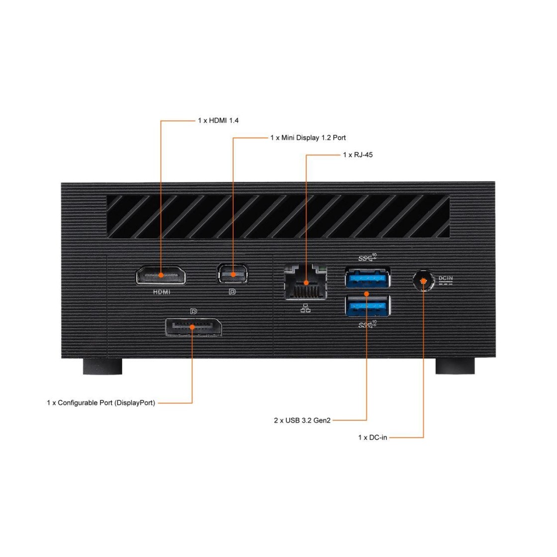 ASUS mini PC PN63-S1 i3 1115G4|8GB DDR4 RAM|256GB SSD|Win 10