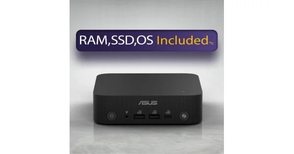 ASUS ExpertCenter Mini PC PN54 Ryzen AI 7 350 64GB 2TB OS
