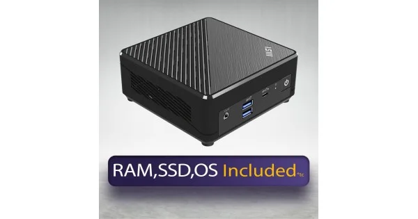 Msi Cubi N ADL S Minipc N100 16GB 256GB Windows 11