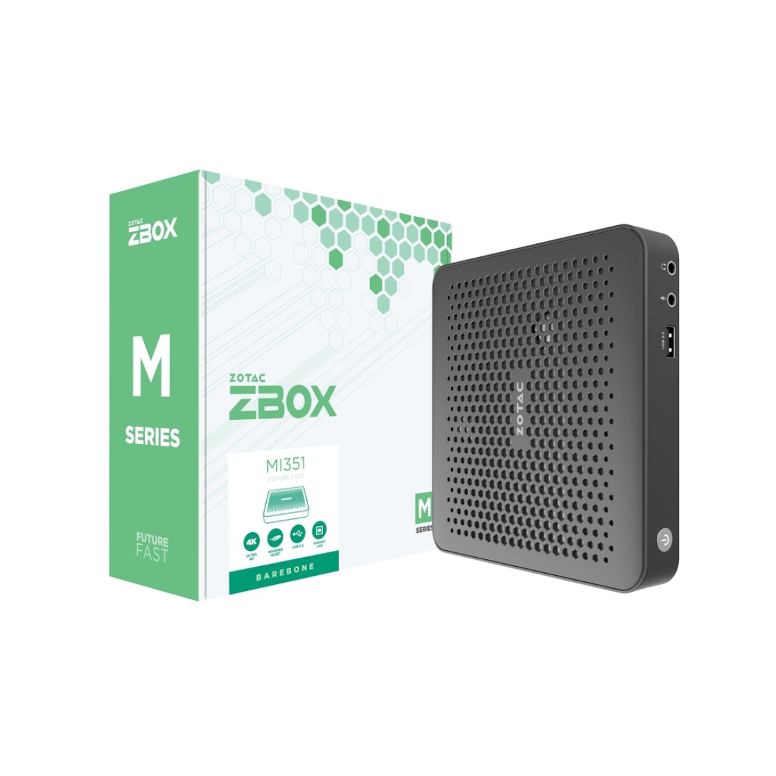 Zotac ZBOX Edge MI351 Mini Pc Intel N100 16GB 256GB Win11