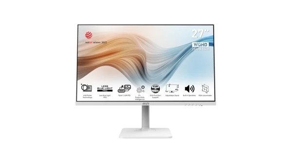 MSI Modern MD272QPW 27 Inch white Monitor