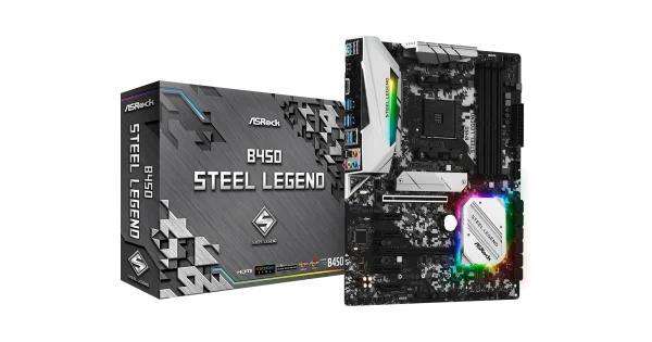 ASRock B450 Steel Legend DDR4 Motherboard