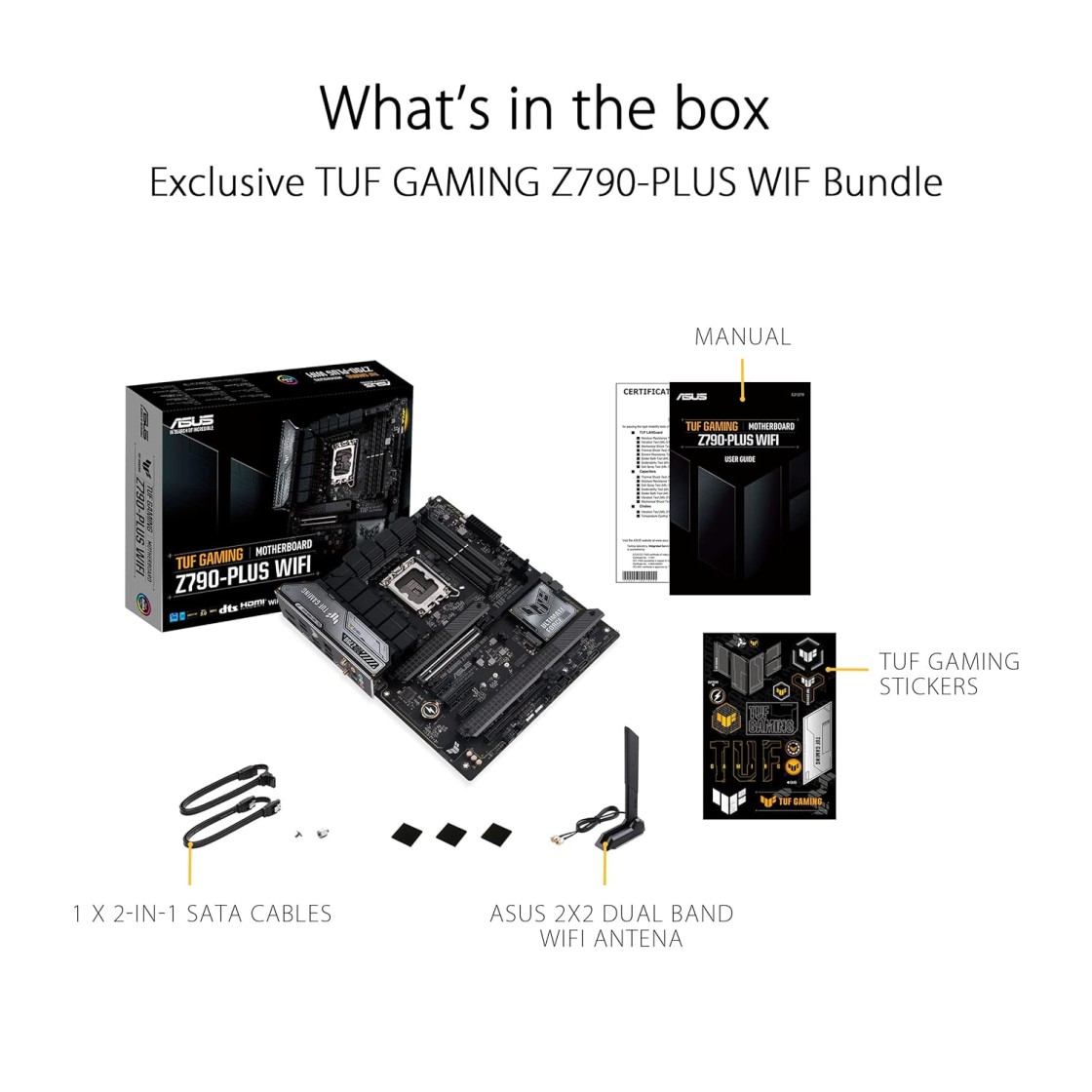 Asus TUF Gaming Z790 Plus WIFI LGA 1700 ATX Motherboard