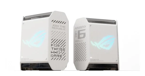 Asus ROG Rapture GT6 2Pack AX10000 WiFi-6 Gaming Router White