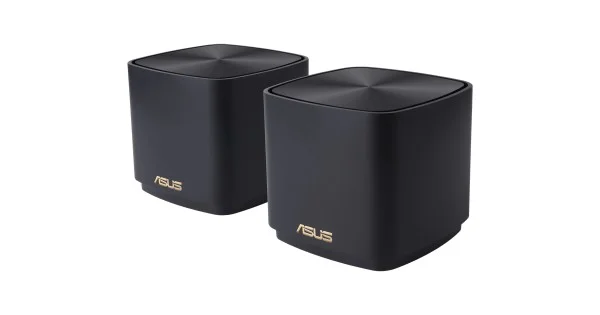 ASUS ZenWiFi AX Mini (XD4S) AX1800 Router Dual Pack Black