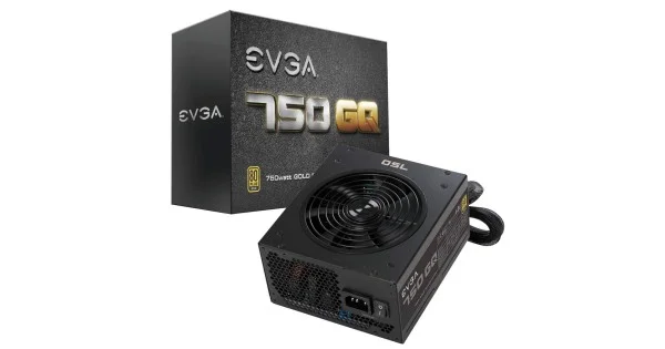 EVGA 750 GQ Semi Modular 80 Plus GOLD SMPS