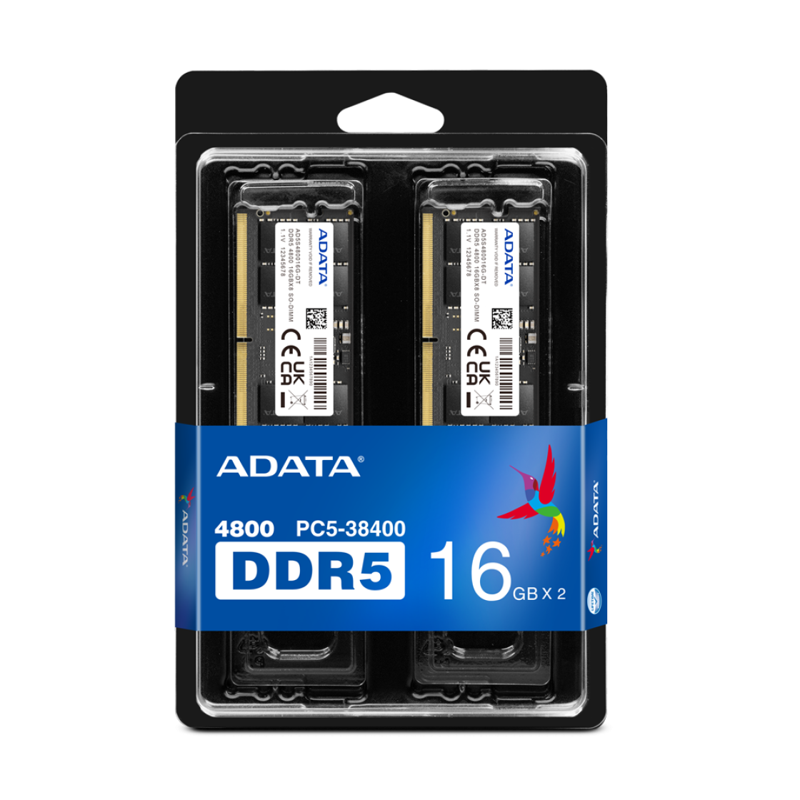 ADATA 32GB (16GBx2) DDR5 4800Mhz SO-DIMM Laptop Memory