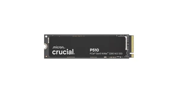 Crucial P510 2TB PCIe Gen5 NVMe M.2 SSD